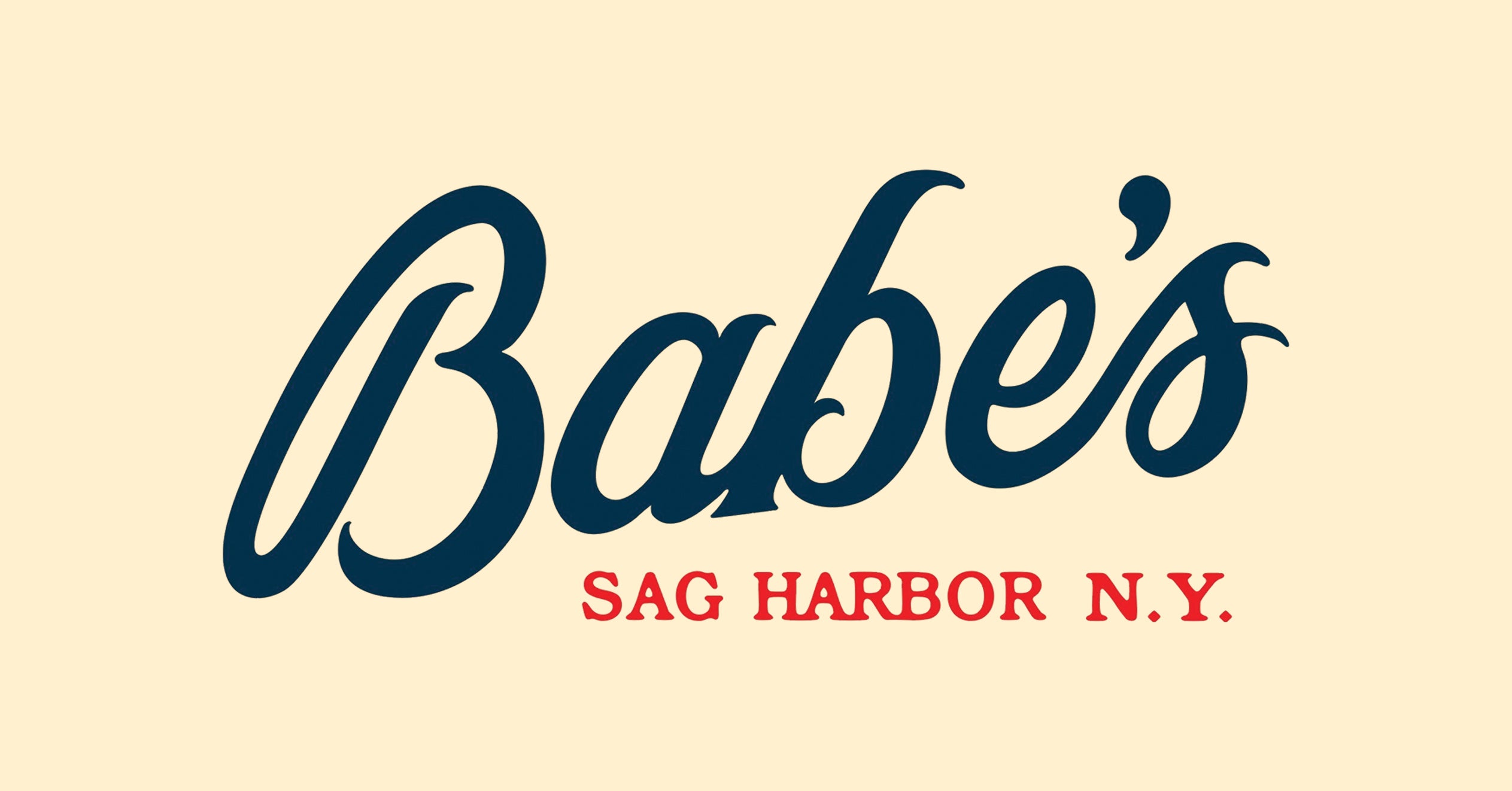 Babe’s Diner Sag Harbor | A Finer Diner Opening Spring 2026 – Babe's ...
